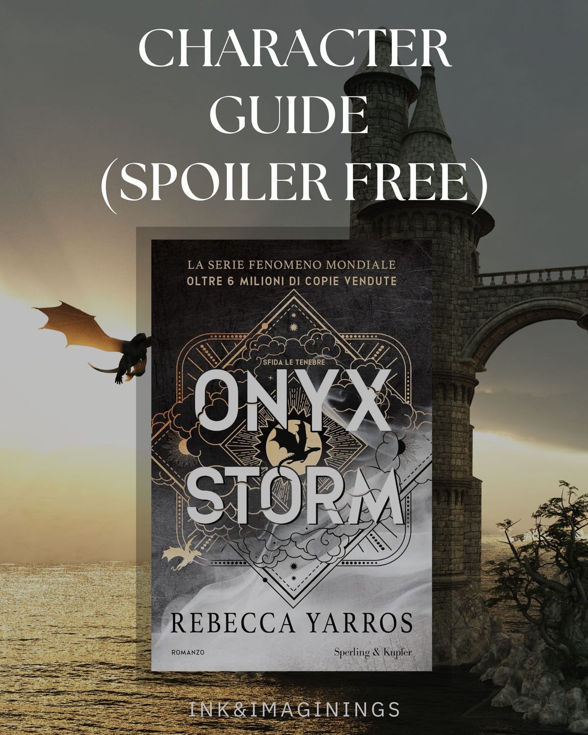 Onyx Storm Characters- Spoiler Free